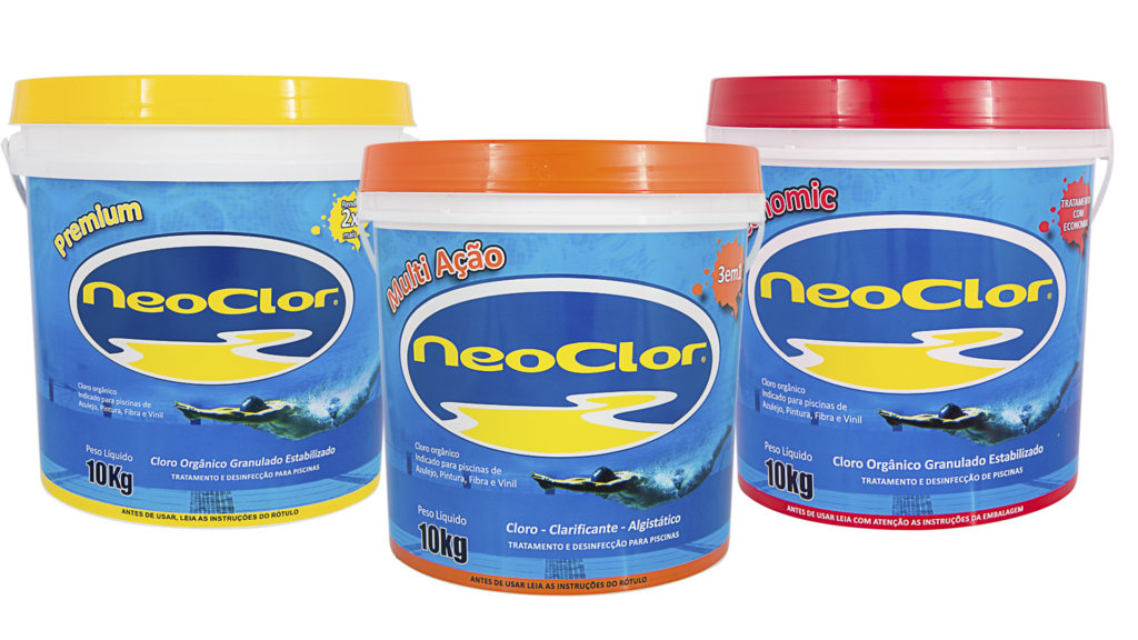 Potes Cloro NeoClor – Aguiar Sul – Produtos para Piscina